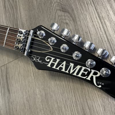 Hamer SS Steve Stevens USA STUNNING Orange Sparkle Electric | Reverb