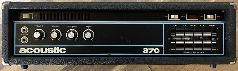 Acoustic Model 370 230-Watt @ 4-Ohm Solid-State Electric Bass | Reverb