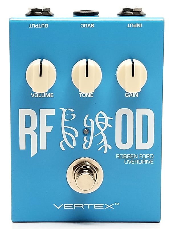 used Vertex RFOD Robben Ford Overdrive, Mint Condition! Only | Reverb