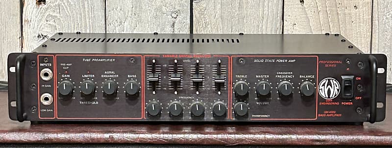 SWR SM-400s - Black, 400W Bass Amp, Serviced and Ships Ultra | Reverb