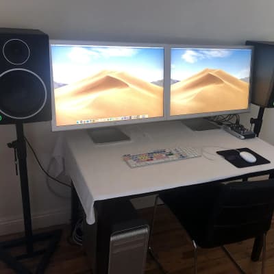 Apple Mac Pro Logic X & Final Cut X Dual Screen Production | Reverb
