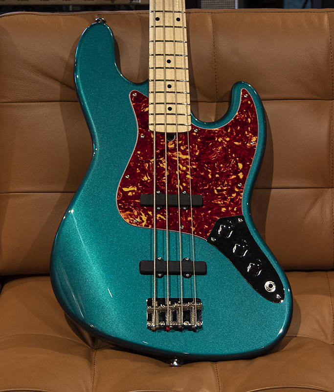 Suhr Custom Classic Jazz Bass Ocean Turquoise Metallic | Reverb