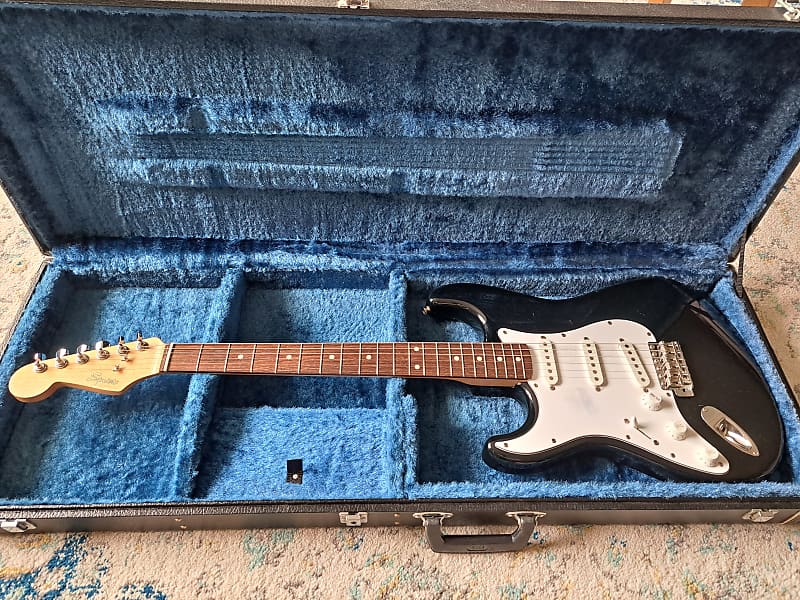 Squier Left Handed Stratocaster MIJ E series Fuji Gen 84-87 | Reverb