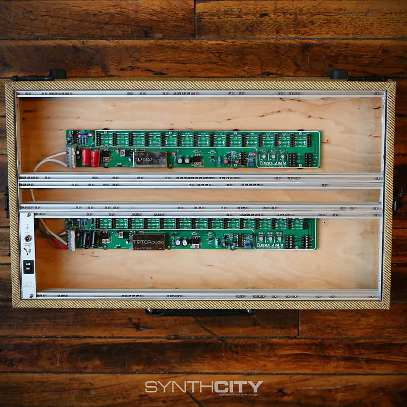 Handmade 7U 104HP Portable Eurorack Modular Case w/ Tiptop | Reverb