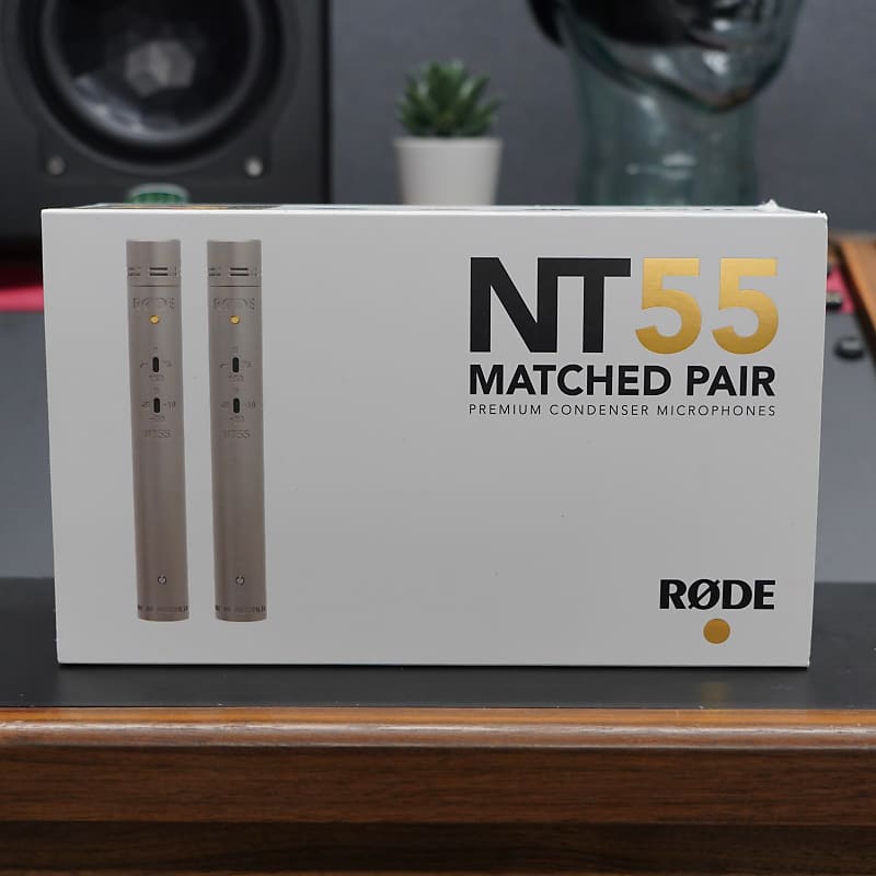 Rode NT55 Matched Pair (New) | Reverb