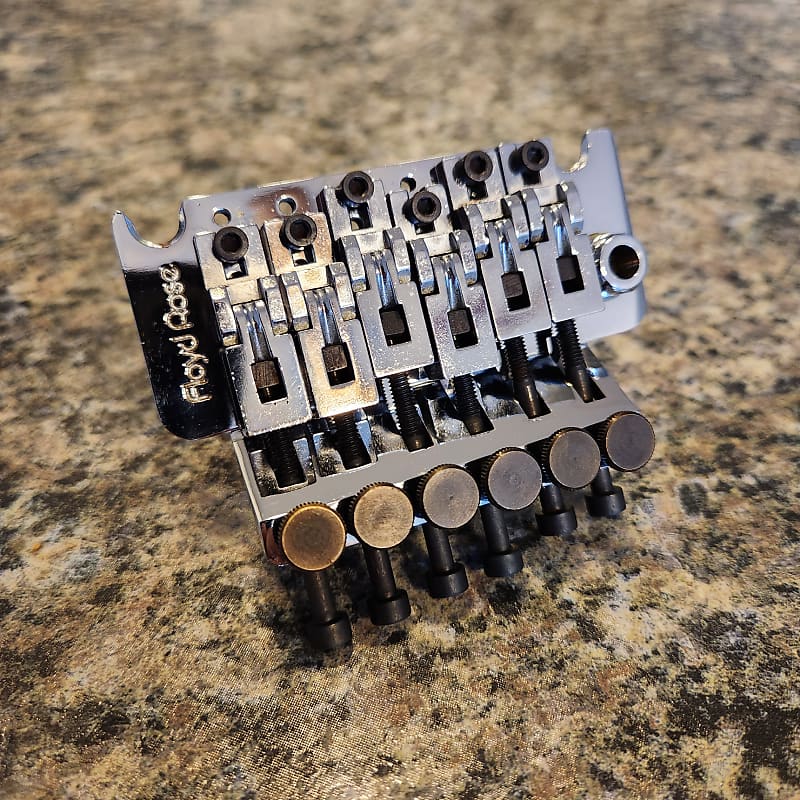 1980s Floyd Rose Original FRT Tremolo Trem Chrome | Reverb