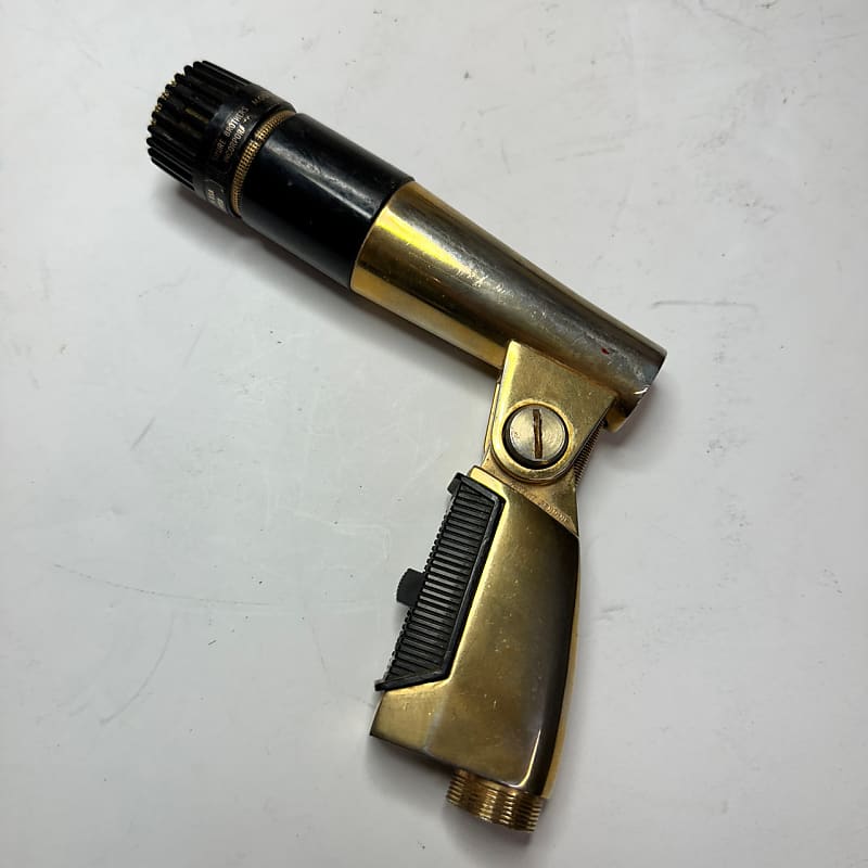 70's Shure S45SG Unidyne III Gold USA made cardioid dynamic | Reverb