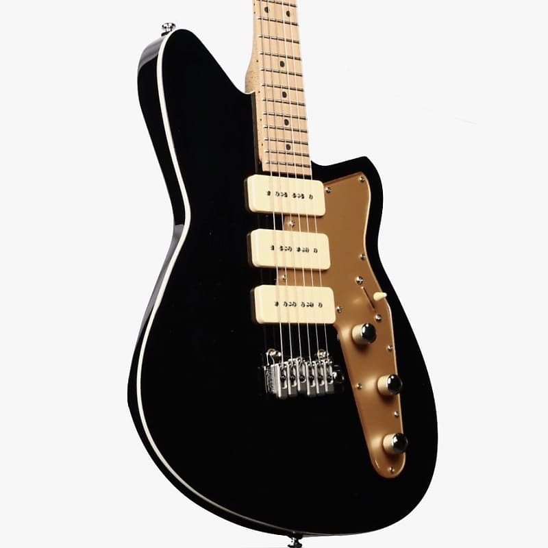 Reverend Jetstream 390 Midnight Black #57802 | Reverb Canada