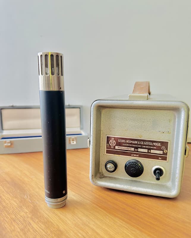 Vintage Neumann/Gefell M582/M62 with power supply n57 | Reverb