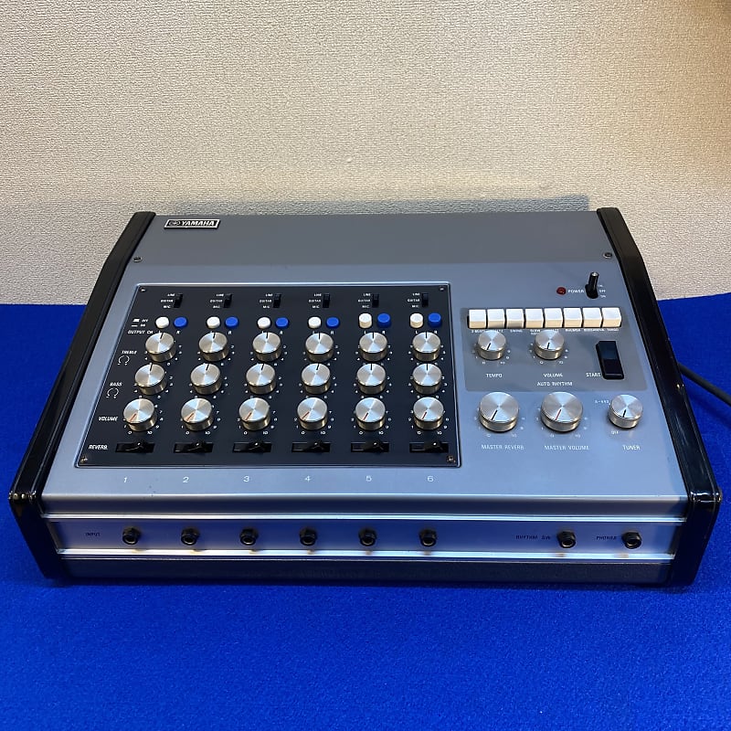 1974 Yamaha EM-90 6 channel mixer with reverb and drum | Reverb