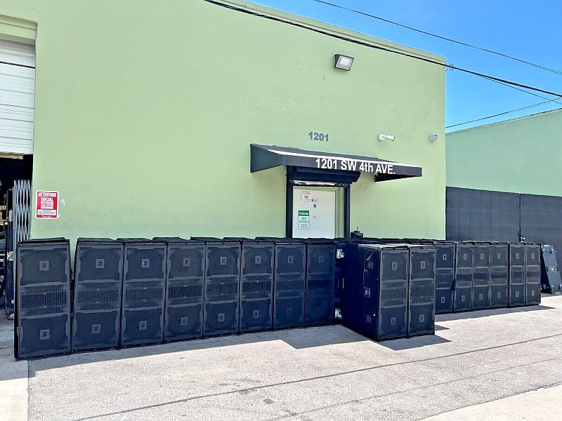 JBL VERTEC 4880 DUAL 18" Sub Line Array Element (LOT OF 4) | Reverb