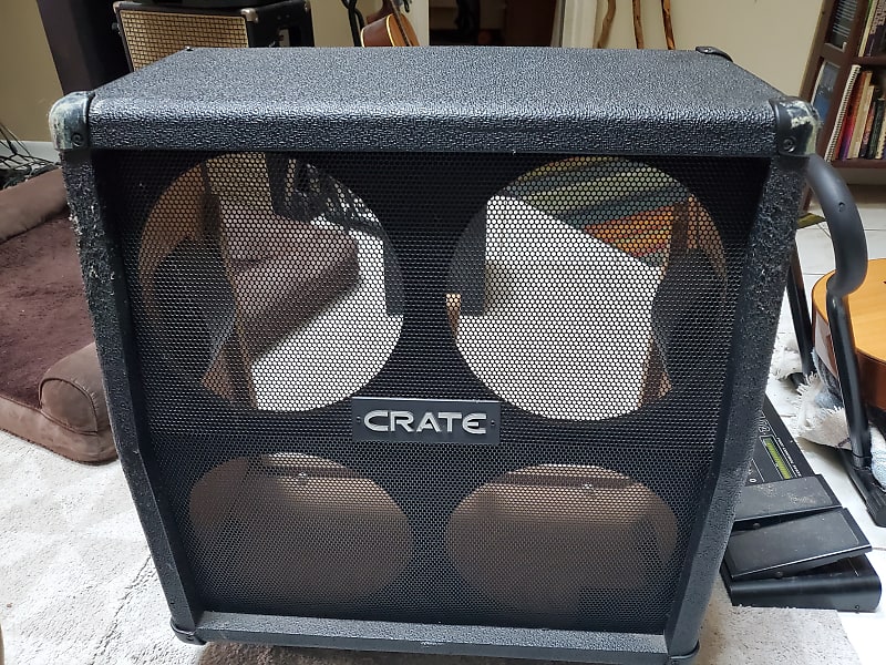 Crate 4x12 cabinet 80s | Reverb