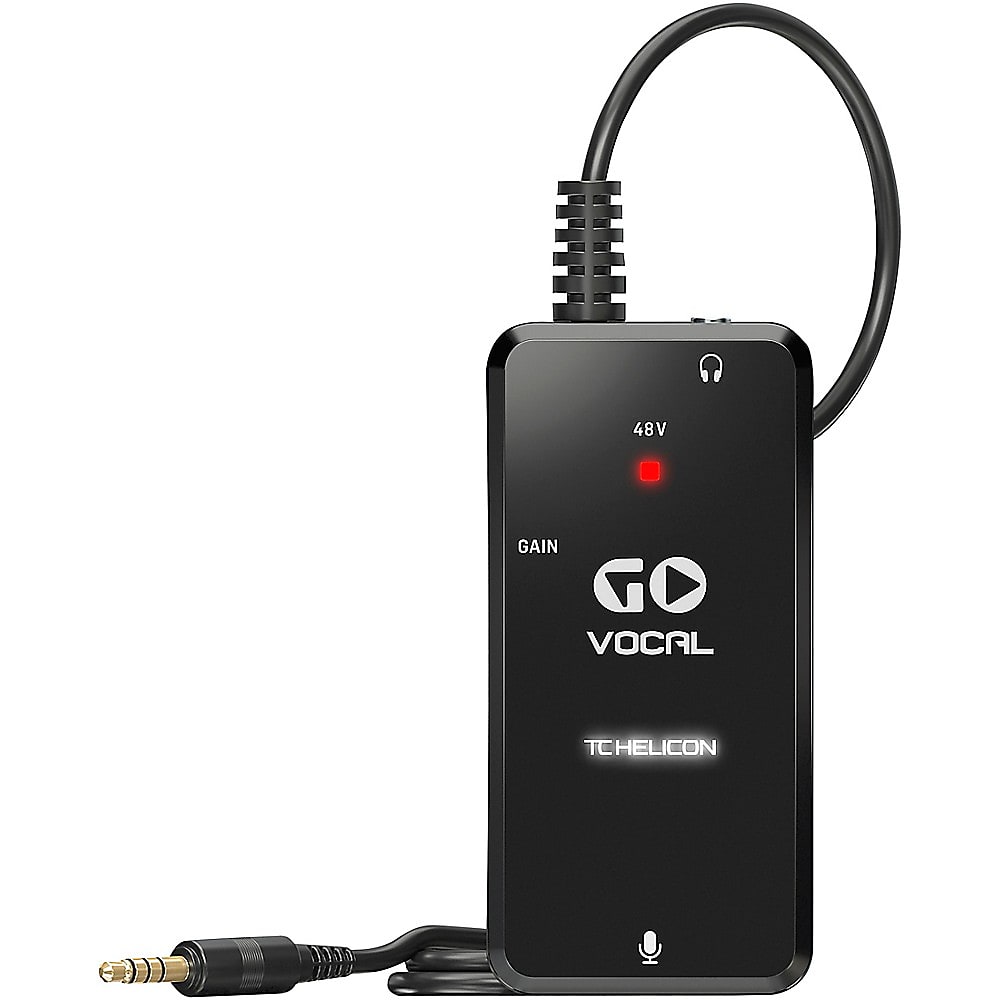 TC Helicon GO VOCAL Mobile Microphone Preamp / | Reverb Australia