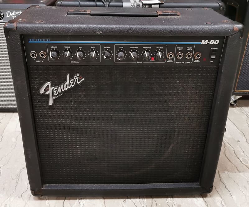 Fender M-80 80 watt electric guitar amplifier - Celestion | Reverb
