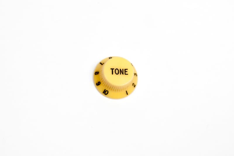 Tone Cream Stratocaster guitar knob | Reverb UK