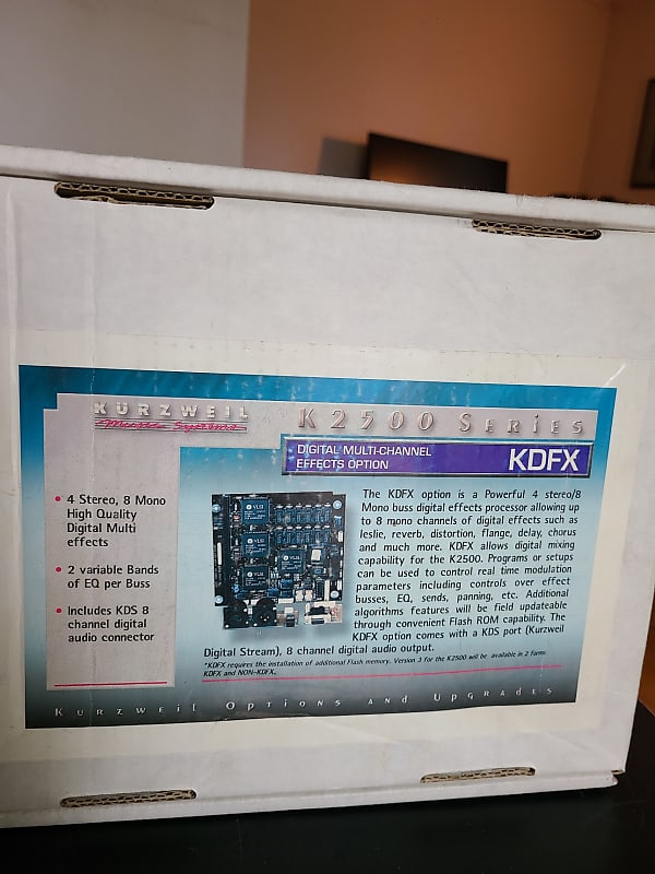 Kurzweil KDFX 2500 Kit 1990 White | Reverb