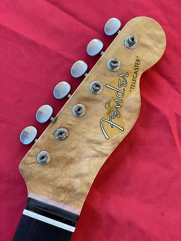 Custom Telecaster Figured Maple Ebony Neck | Reverb UK