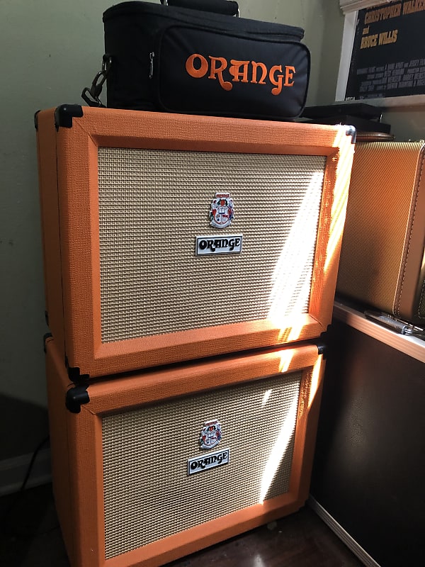 Orange TT15H Tiny Terror 15-Watt Guitar Amp Head and PPC112 | Reverb