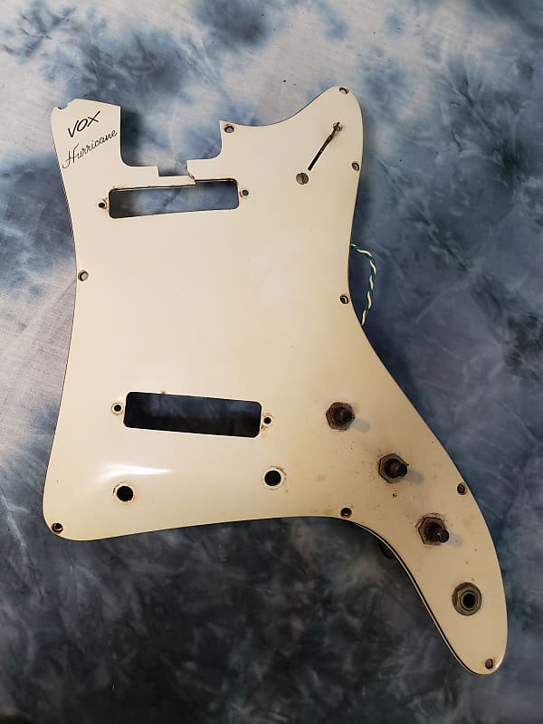 1965 Vintage Original Vox Hurricane Loaded Guitar Pickguard | Reverb