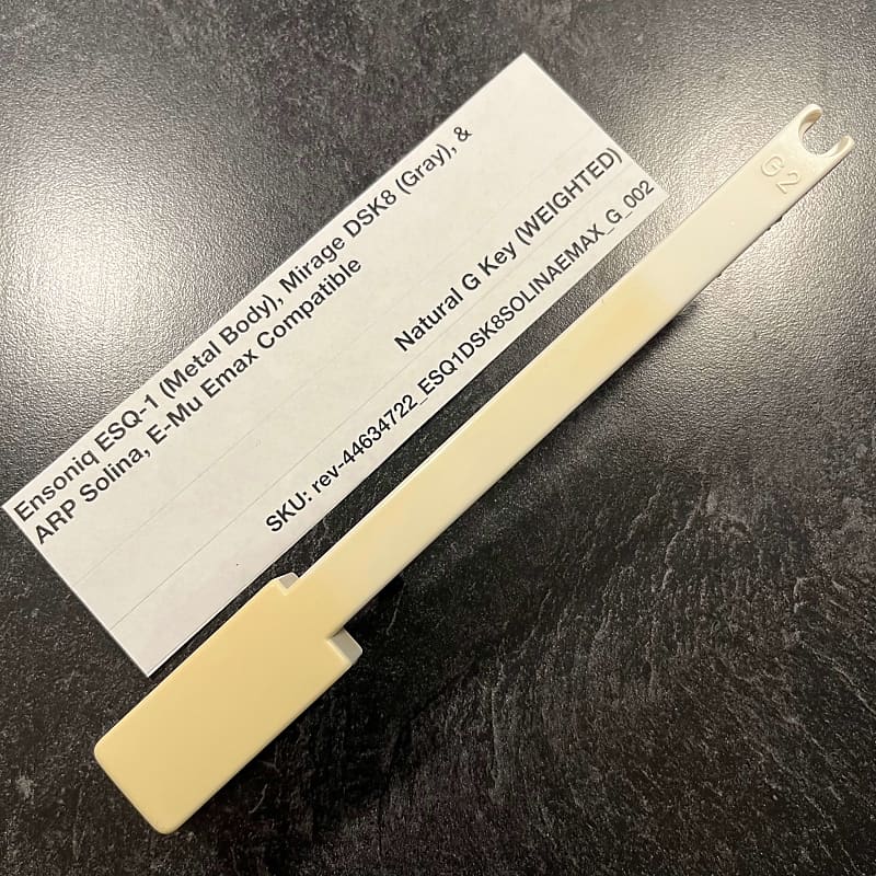 Ensoniq Replacement Weighted G Key (Ensoniq Keybeds) for | Reverb