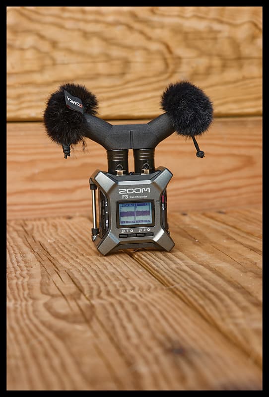Zoom F3 bundle + Earsight "The one" stereo microphone for | Reverb