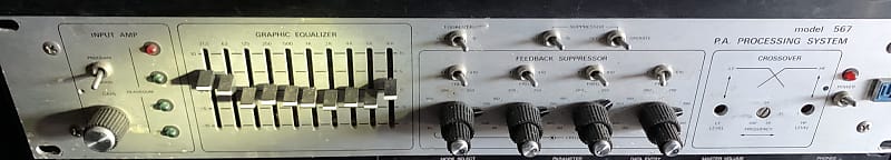 Urei 567 PA Processing System, Eq, Feedback | Reverb Canada