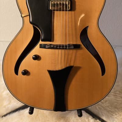 LEFT HANDED 2005 Hofner Jazzica Custom - Natural | Reverb