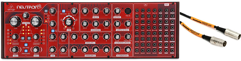 Behringer Neutron Semi-Modular Analog Synth Bundle with Pro | Reverb