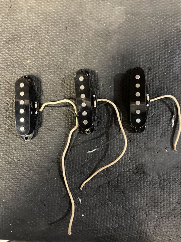 Stewmac Golden Age strat pickup set2020 - Black/white | Reverb