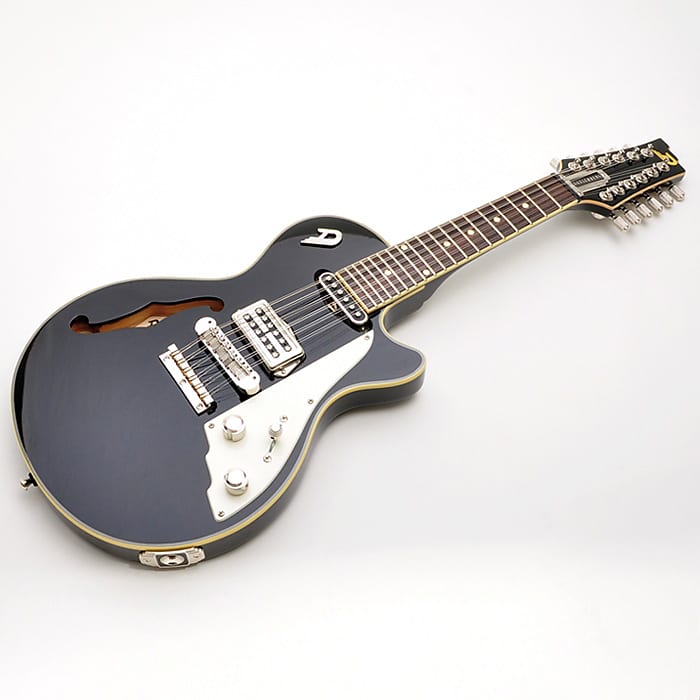 Duesenberg Mando, 12-String, Black | Reverb
