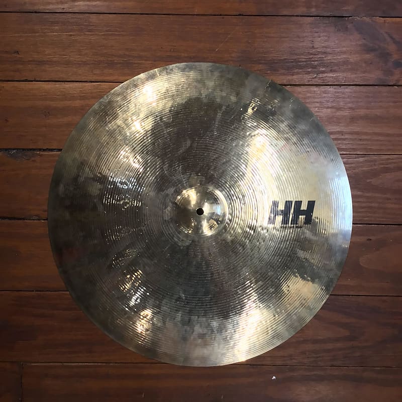 USED Sabian HH 22" Mini Bell Ride Cymbal, Brilliant | Reverb