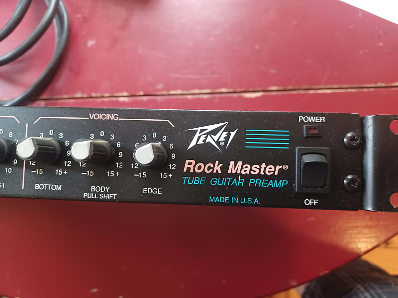 Peavey Rock Master rackmount tube preamp | Reverb