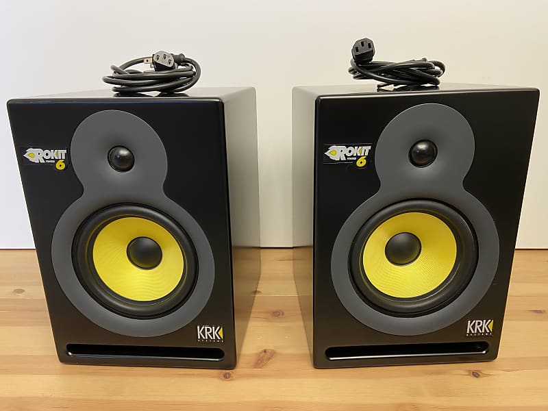 KRK Rokit RP-6 - 6" 2-Way Active Studio Monitor - Pair | Reverb