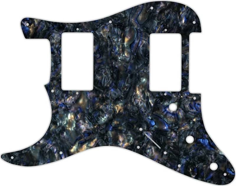 WD Custom Pickguard For Left Hand Dual Humbucker Fender | Reverb