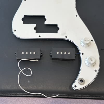 Fender Squier Bass Pickups and Pickguard | Reverb