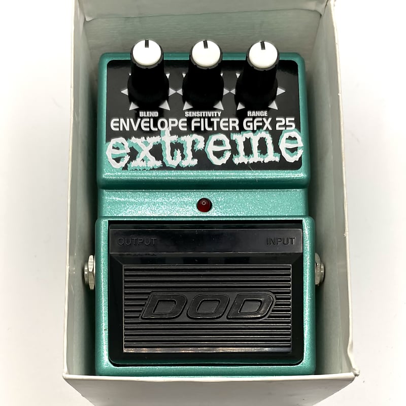 DOD GFX25 Extreme Envelope Filter 2000 - Green Metallic w/ | Reverb