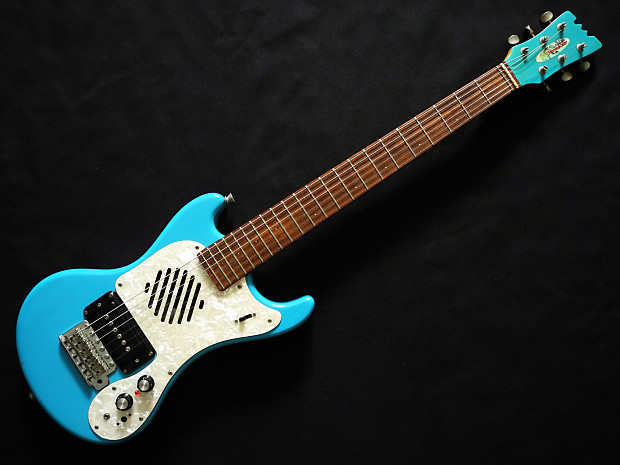 1991 Mosrite Japan Marine Rider Kurokumo MR-01 w/Built-in Amp | Reverb