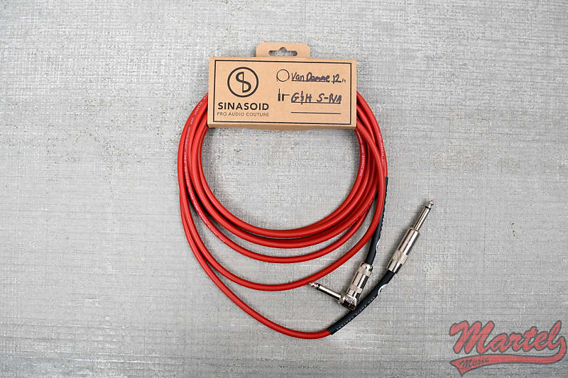 Sinasoid Van Damme Classic XKE 12' RED S/R | Reverb