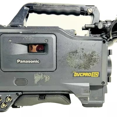 Panasonic AJ-SDX900P DVCPRO50 Camera W/AJ-VF20WP Viewfinder | Reverb