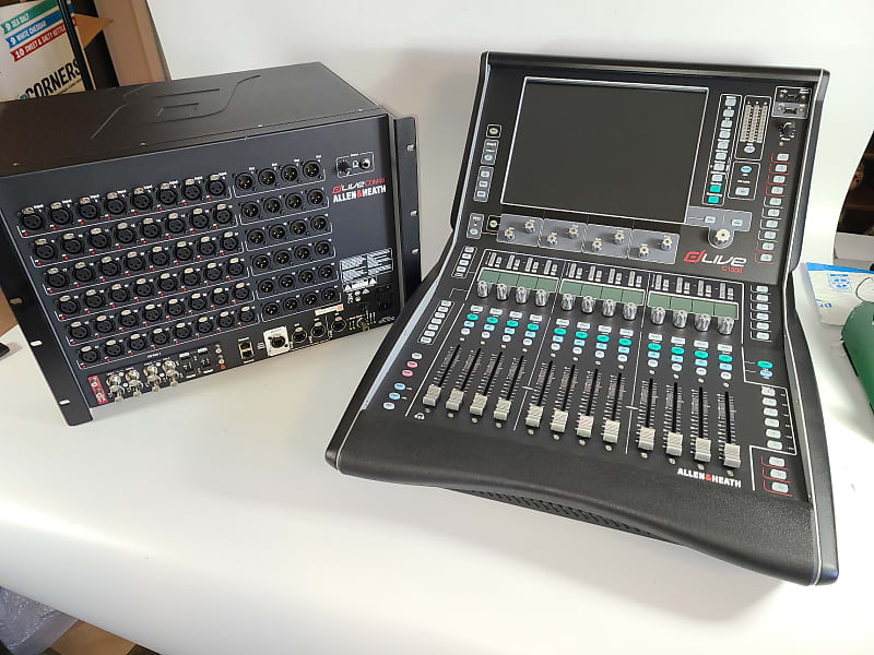 Allen & Heath DLIVE CDM 48 W/MADI CARD & DLIVE C1500 | Reverb
