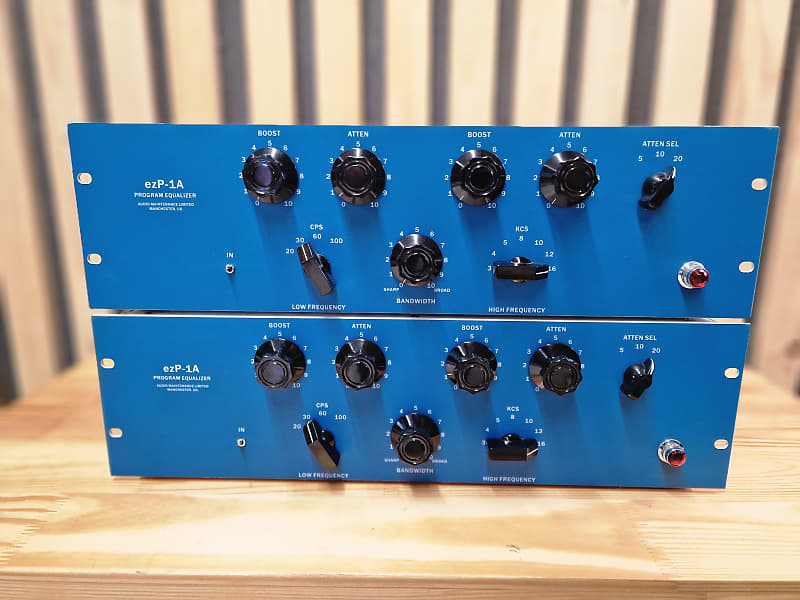 AML EZP-1A 2022 - Pultec - Pair - Blue | Reverb