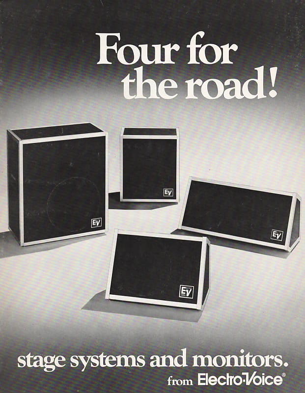 70's Electro Voice Stage systems and Monitors | Reverb