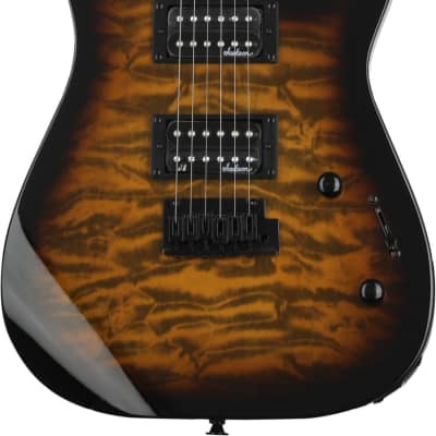 Jackson Dinky JS20 DKQ Electric Guitar - Tobacco Burst Bundle | Reverb