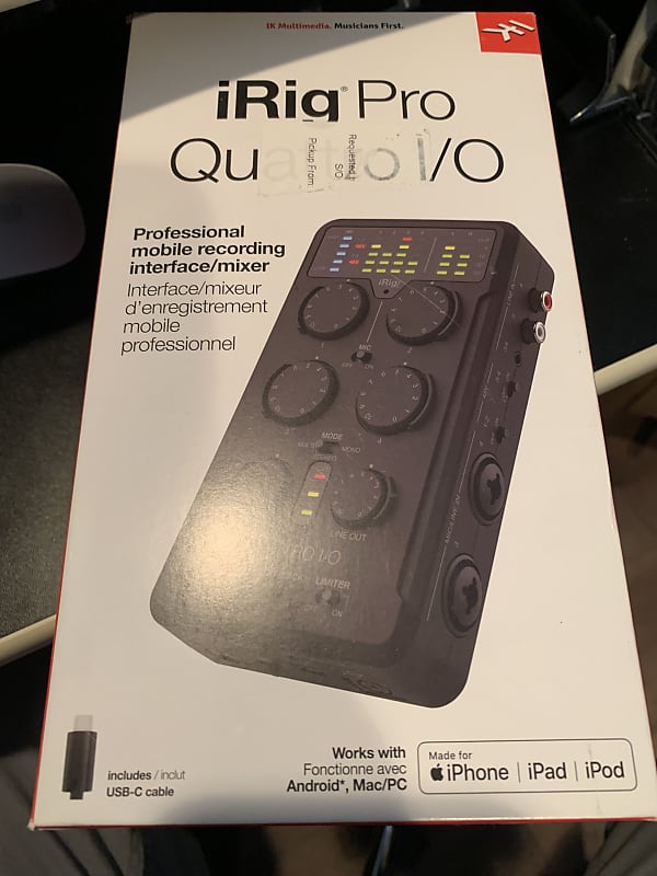 IK Multimedia iRig Quattro I/O USB Audio Interface | Reverb
