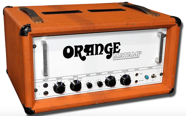 Orange Matamp 200Watt Jimmy Page 1969 Orange | Reverb