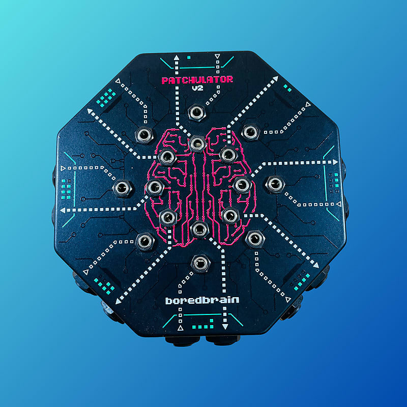 Boredbrain Music Patchulator 8000 8 Channel Mini Patchbay | Reverb