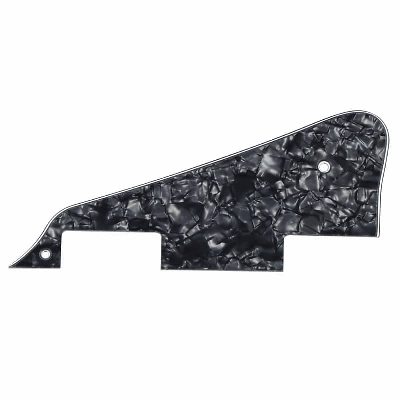 Les Paul Pickguard Scratch Plate - Black Pearl | Reverb