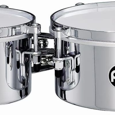 Meinl Percussion 8" and 10" Mountable Steel Mini Timbales, | Reverb