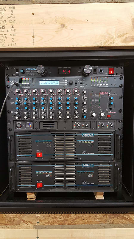 Ashly MM-508 8 channel mixer with 3 channel EQ and effects | Reverb