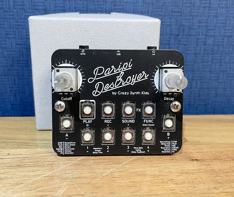 [Extremely Rare!] DigiLog Paripi Destroyer Nano Acid Bass | Reverb